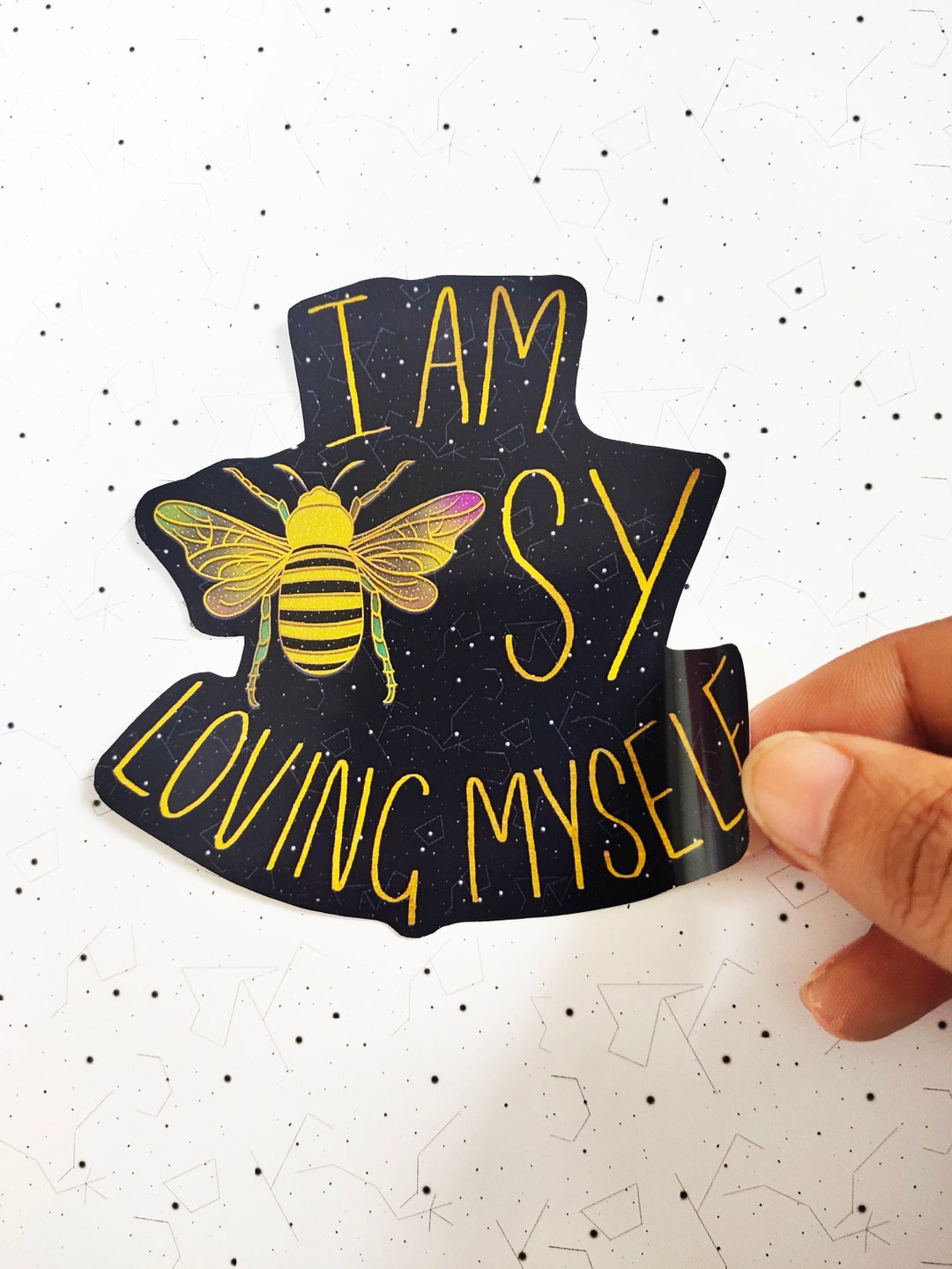 Self Love Affirmation Sticker for Sticker Lover Positive - Etsy