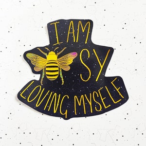 Self Love Affirmation Sticker for Sticker Lover Positive - Etsy
