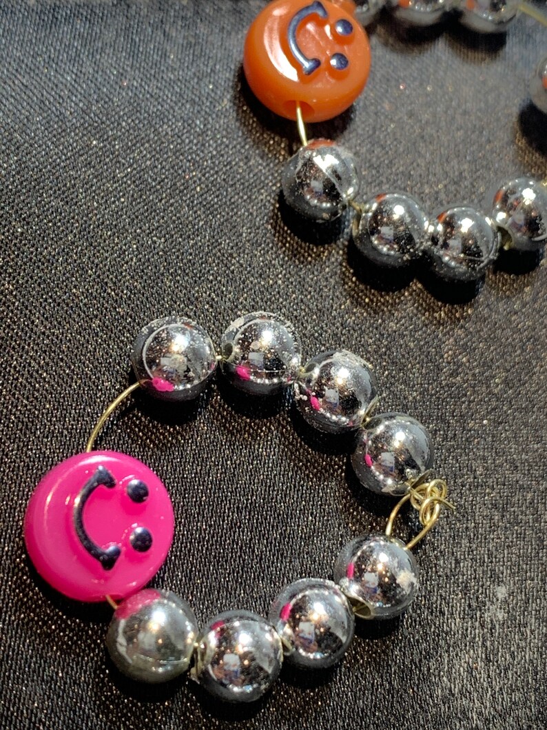 Preppy Smiley Face Fidget Ring - Etsy