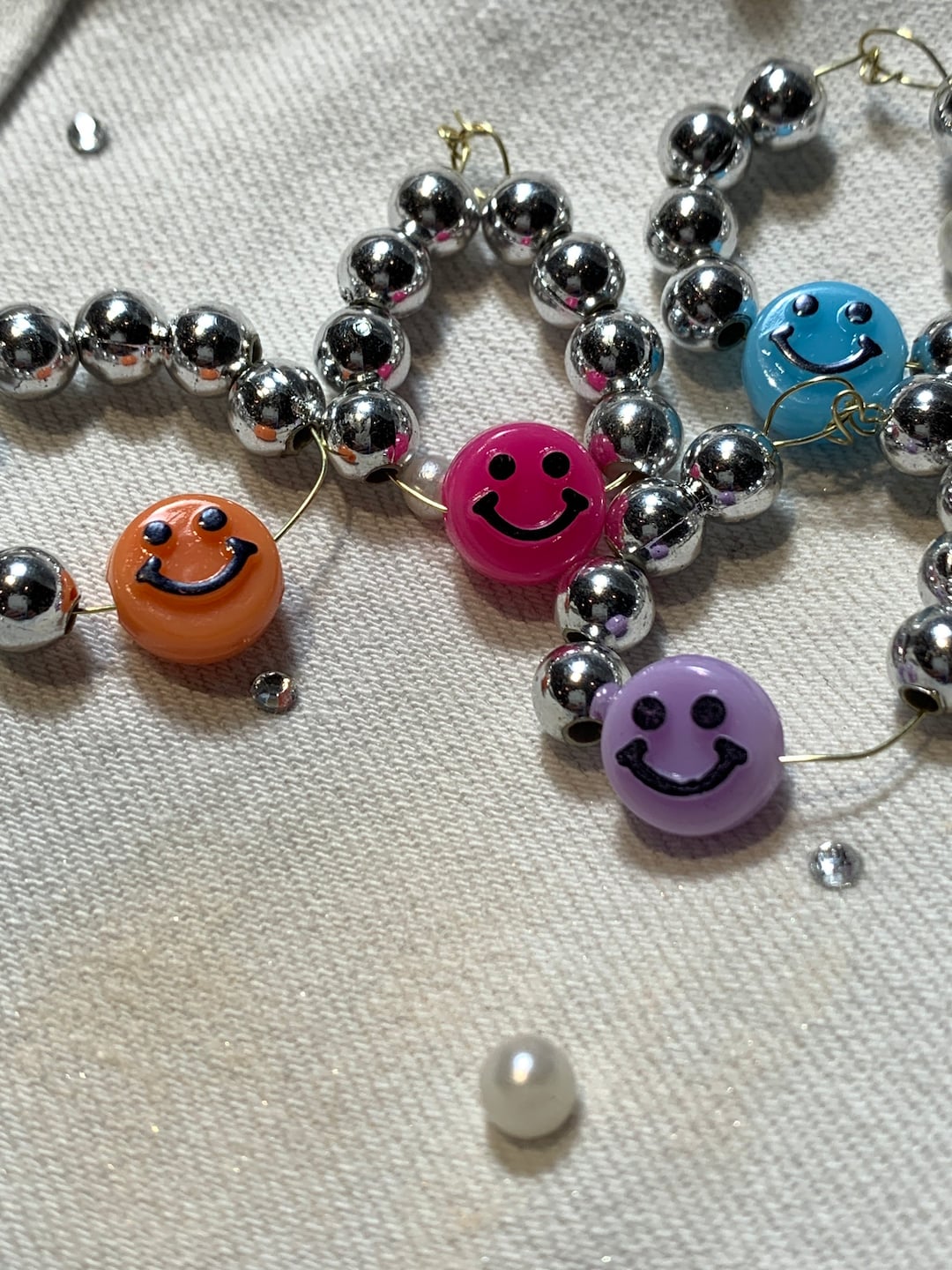 Preppy Smiley Face Fidget Ring - Etsy