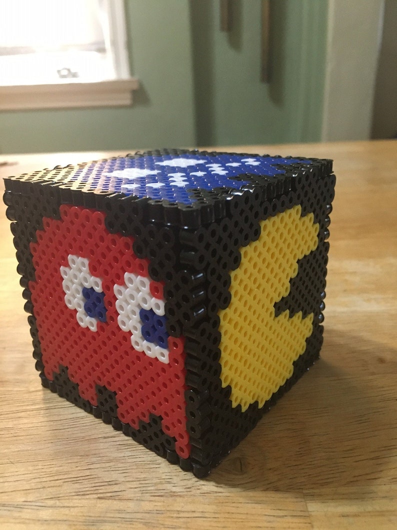 Perler Bead PAC-MAN Cube - Etsy