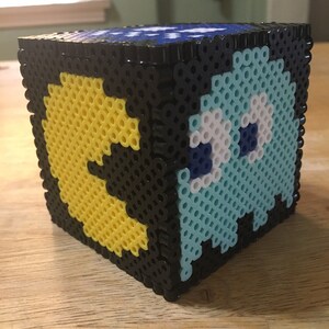 Perler Bead PAC-MAN Cube - Etsy