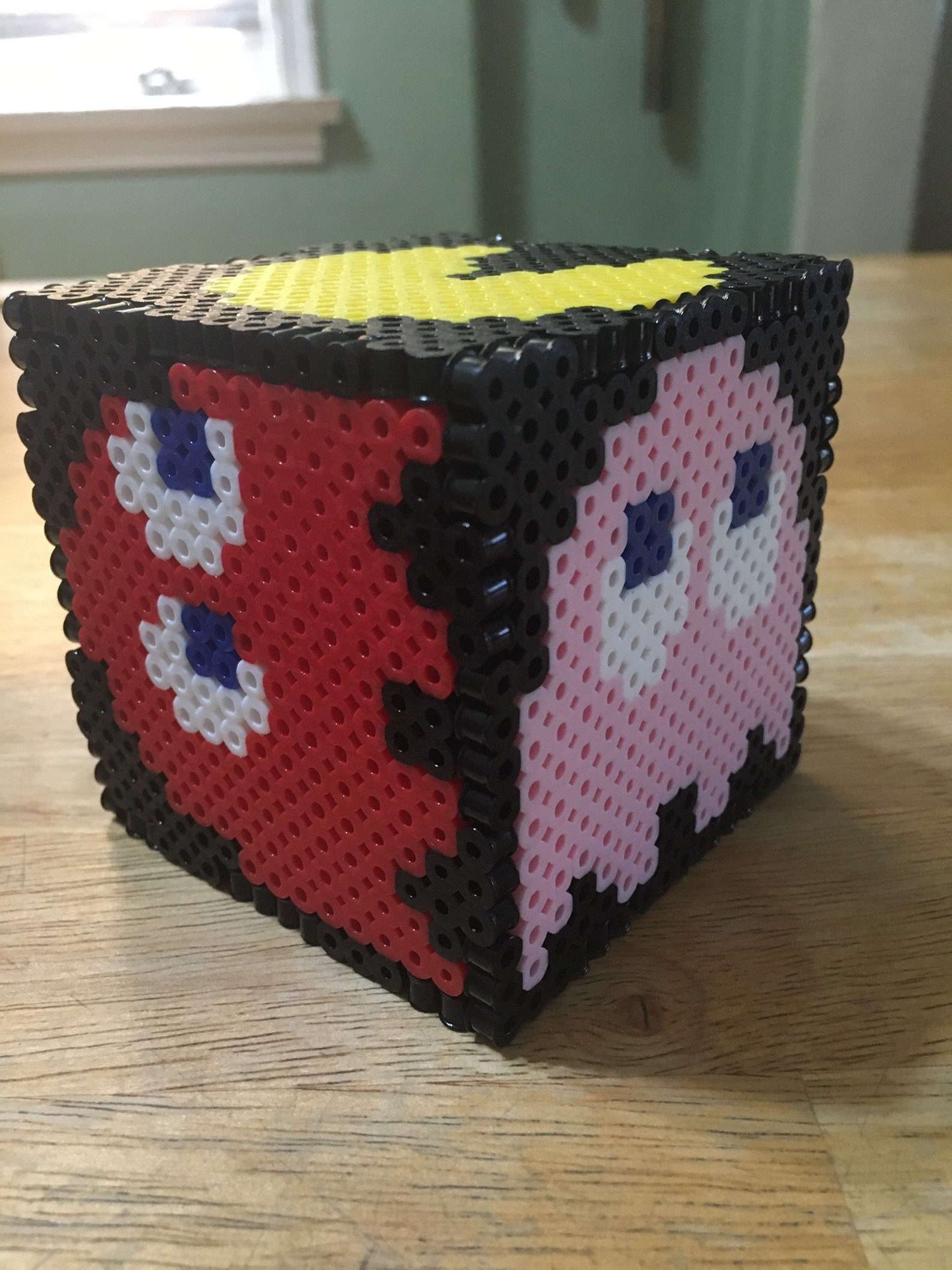 Perler Bead PAC-MAN Cube - Etsy
