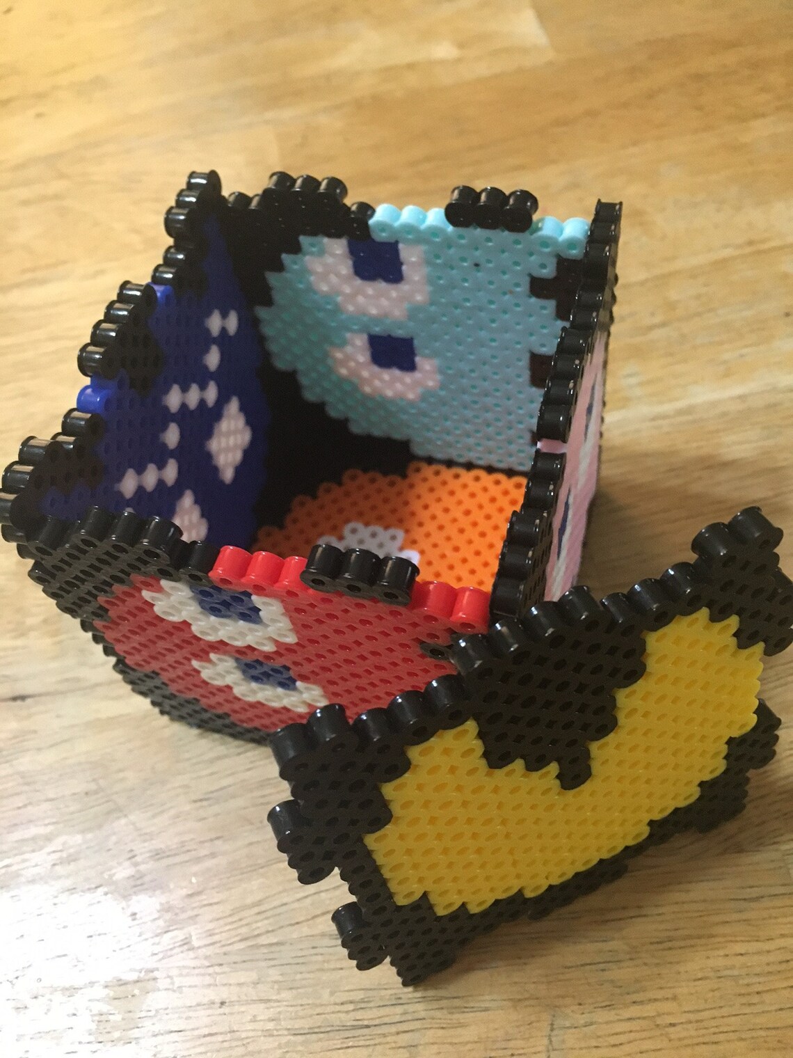 Perler Bead PAC-MAN Cube - Etsy
