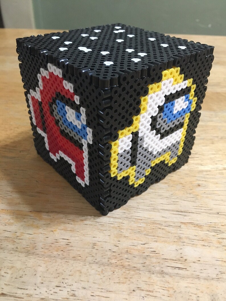 Among Us Perler Bead Cube - Etsy