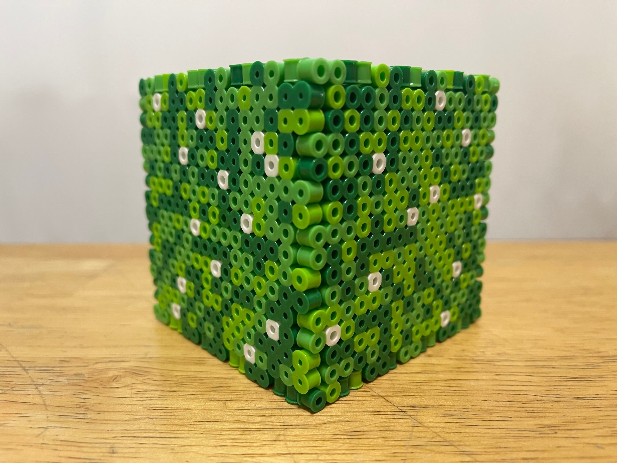 Perler Bead Minecraft Creeper Keepsake Box/piggy Bank - Etsy