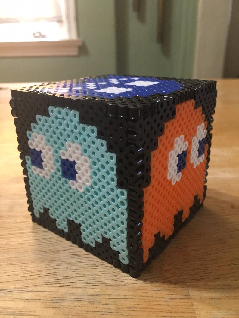 Perler Bead PAC-MAN Cube - Etsy