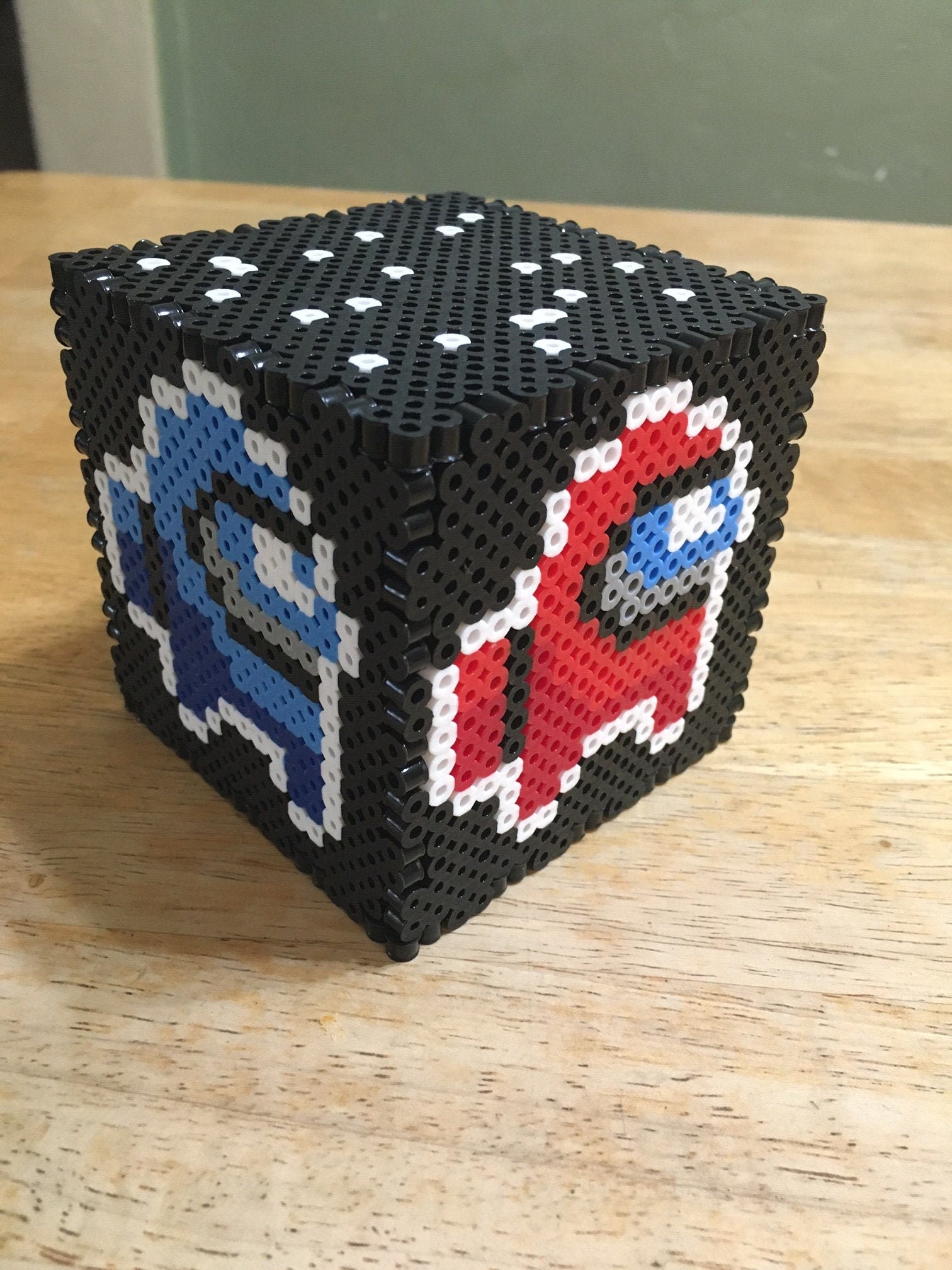 Among Us Perler Bead Cube - Etsy Canada