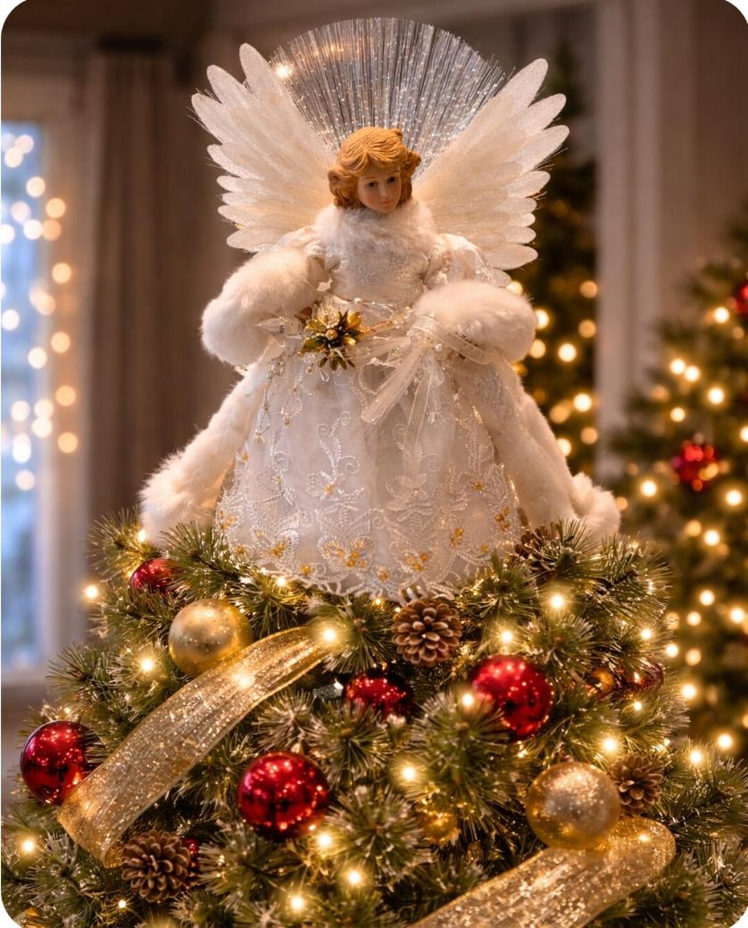 Fiber Optic Angel Tree Toppernull