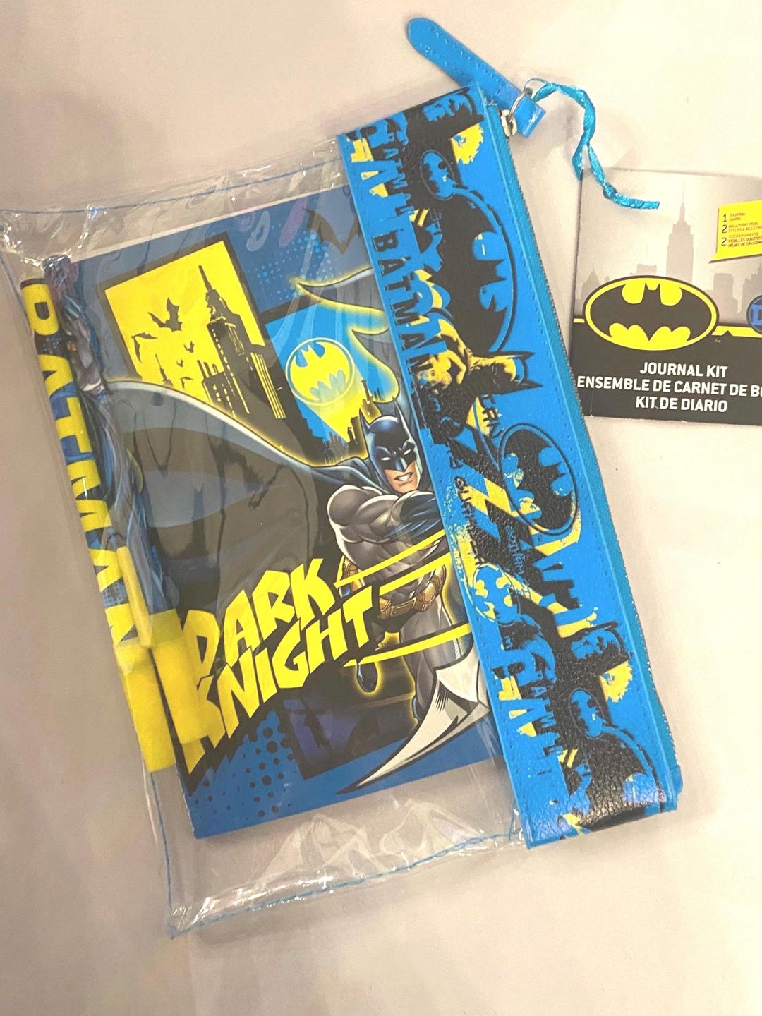 Batman Dark Knight Journal Kit — DC Comics Stationery Set in Case — New ...