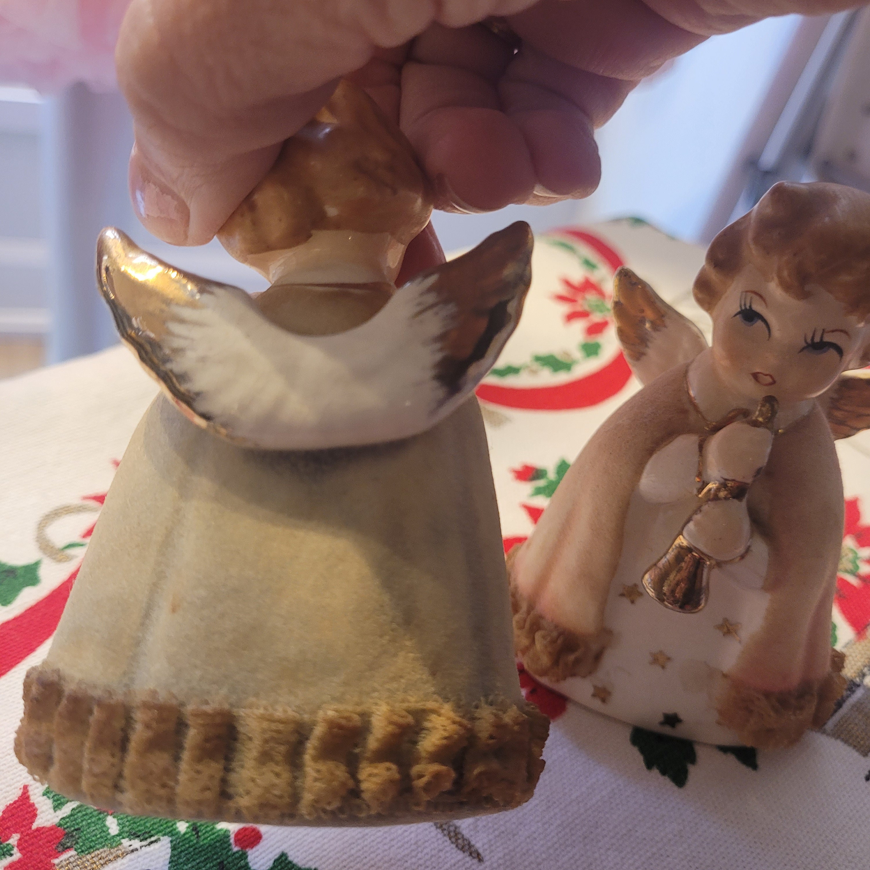 Set of Vintage 1950s Porcelain Angels Maybe Napco - Etsy