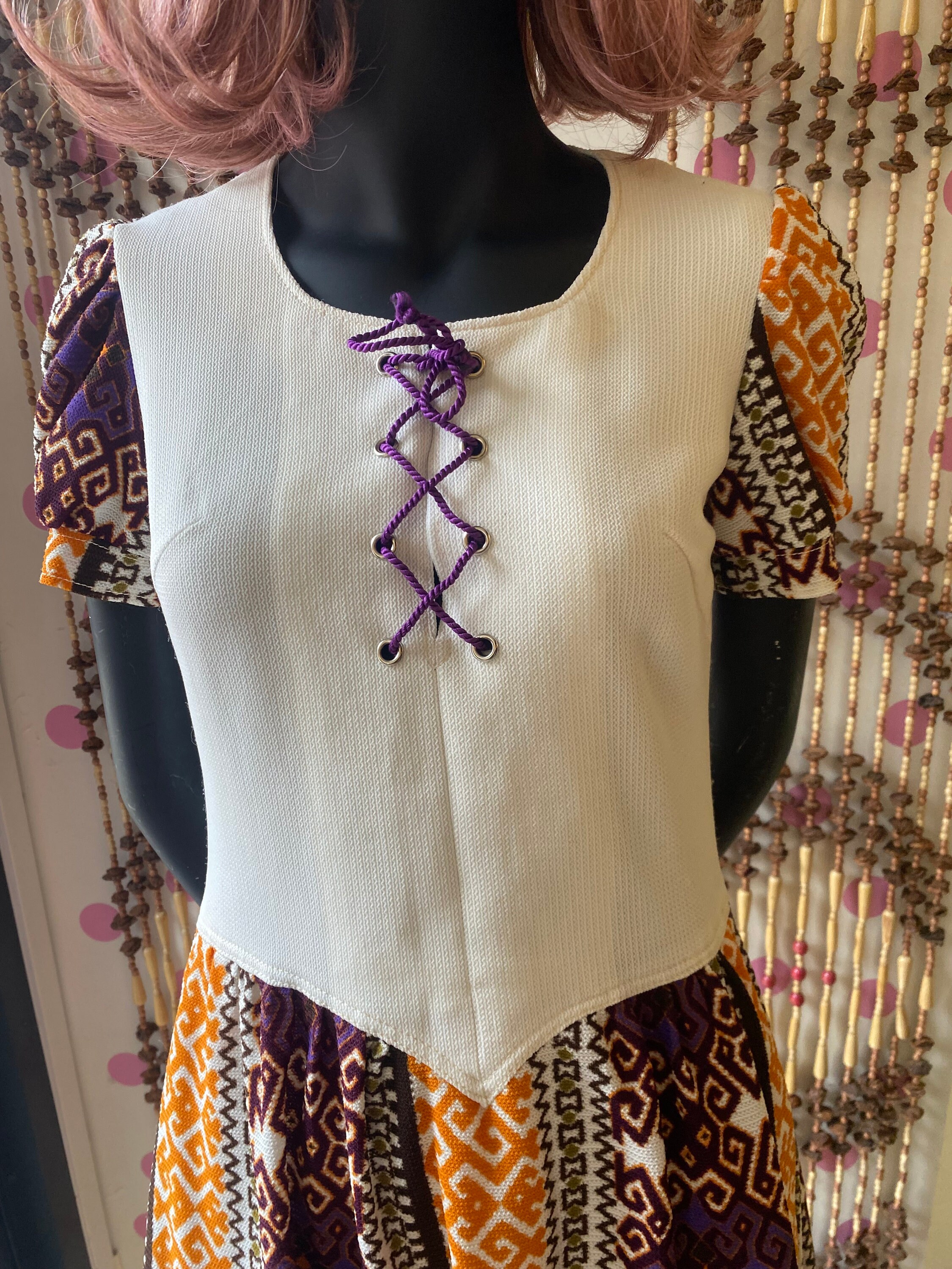 Vintage ESBI German Style Dress, Dirndl Dress, Bavarian Dress, Medieval ...