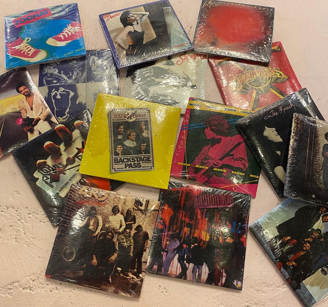 Vintage Chu-bops Mini Bubble Gum Records – 1980s Album Collectibles ...