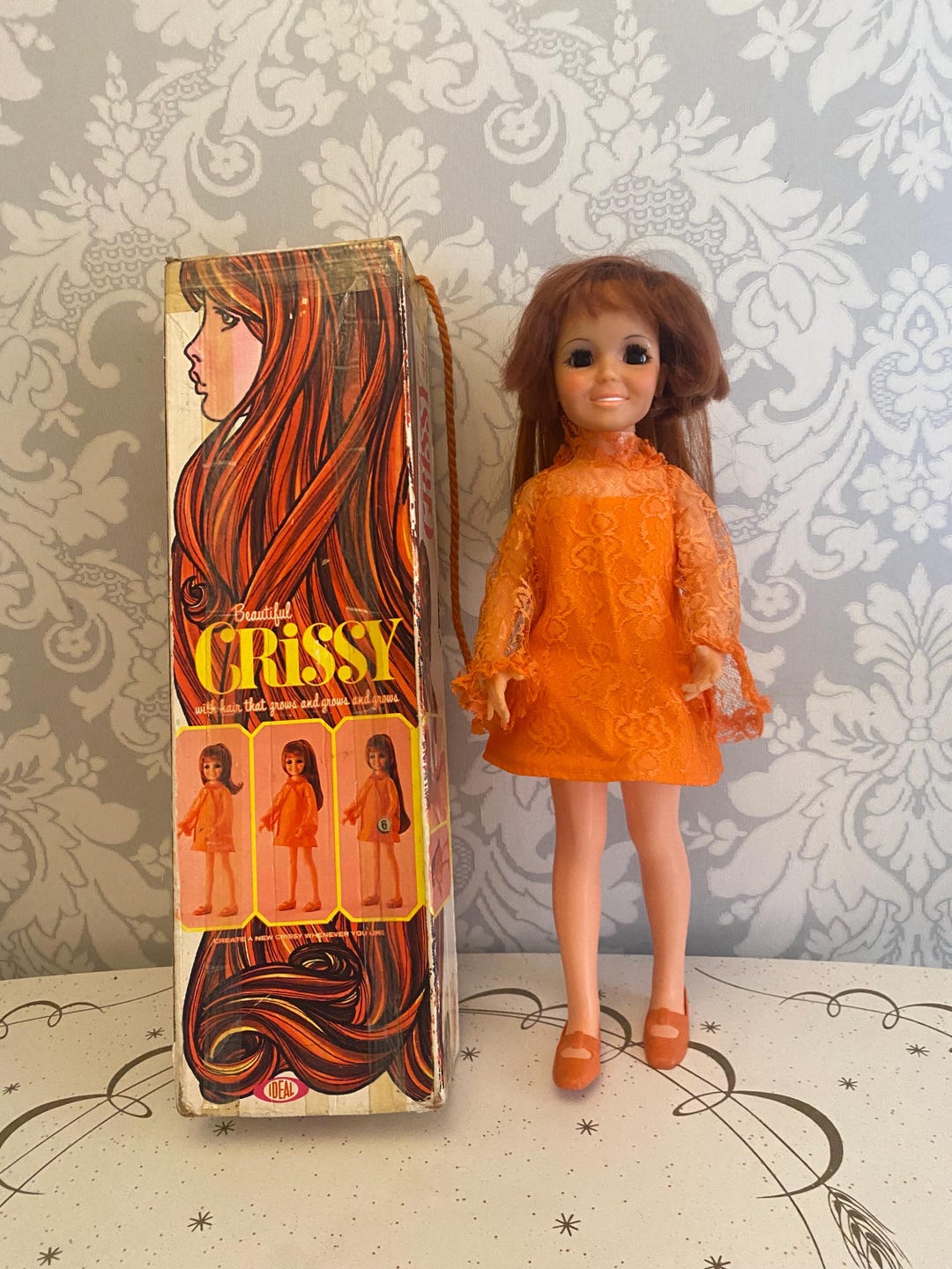 Vintage 1969 Ideal Crissy Doll With Growing Hair – Original Box ...