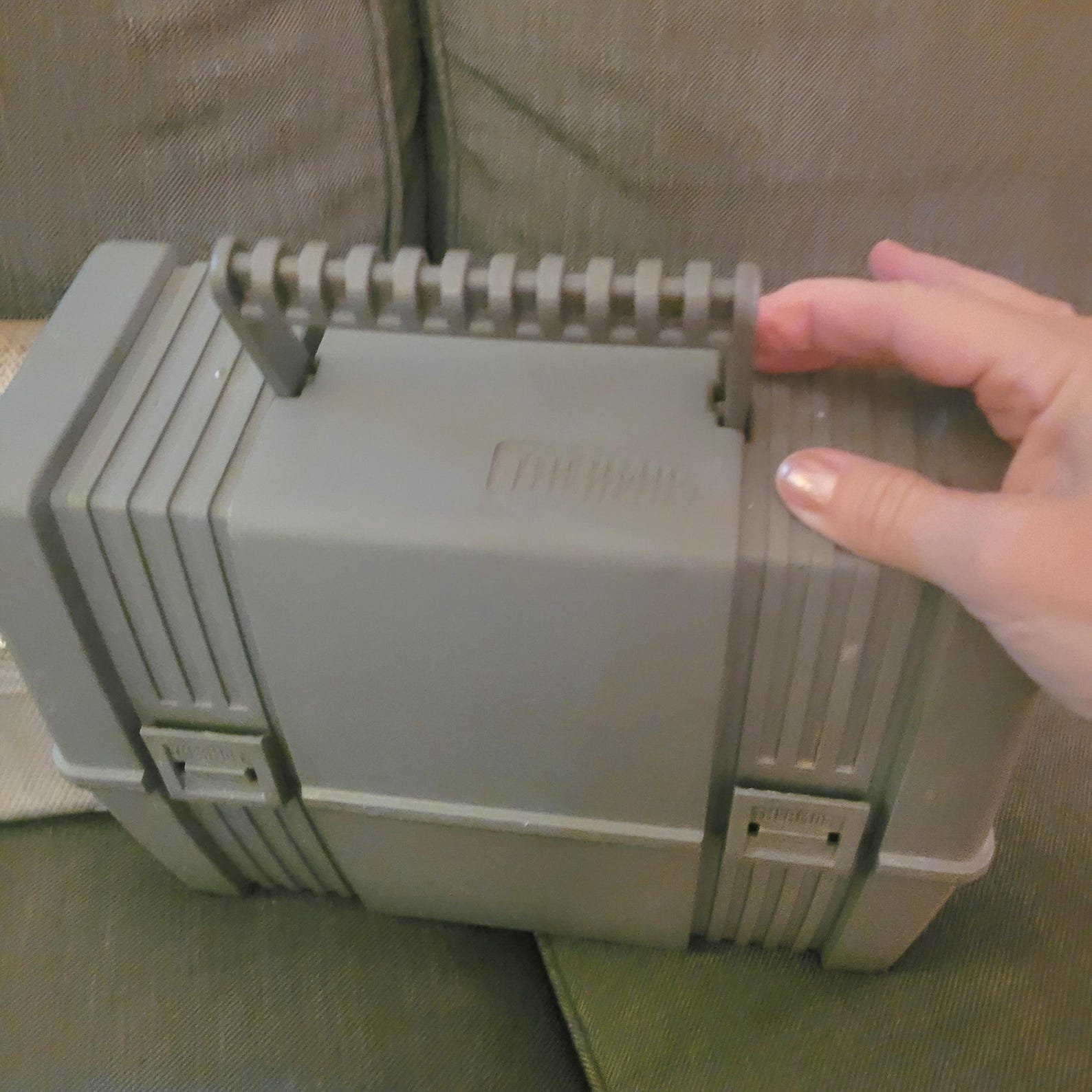 2 Vintage Lunchboxes, Both Workman Lunch Boxes, One Plastic One ...