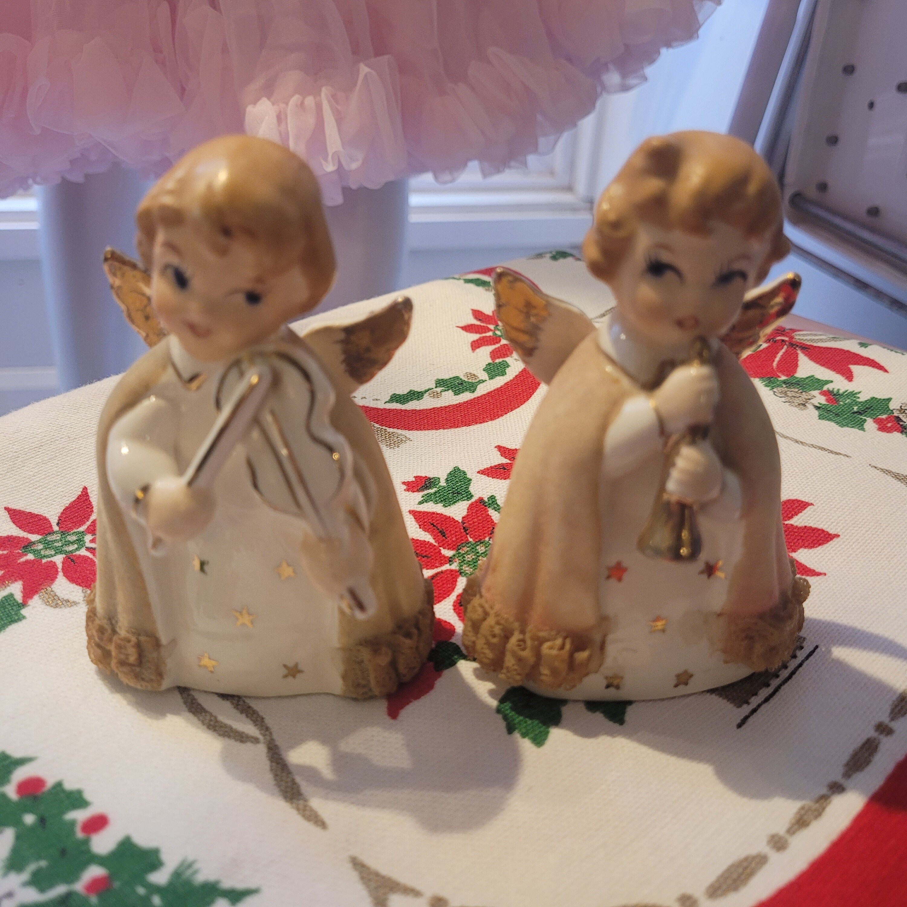 Set of Vintage 1950s Porcelain Angels Maybe Napco - Etsy