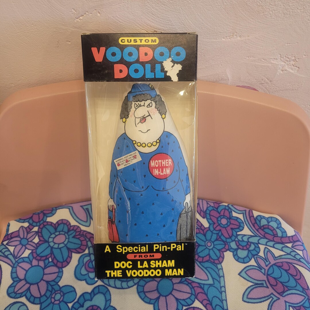 Vintage Novelty 1988 Doc La Sham “mother-in-law” Voodoo Doll – Custom ...