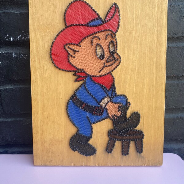 Pig String Art - Etsy