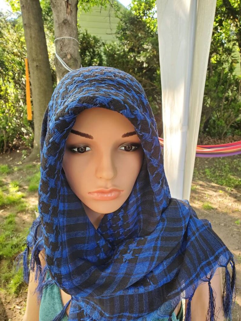 Keffiyeh Palestinian Style Head Wrap Military Scarf Shemagh Desert ...