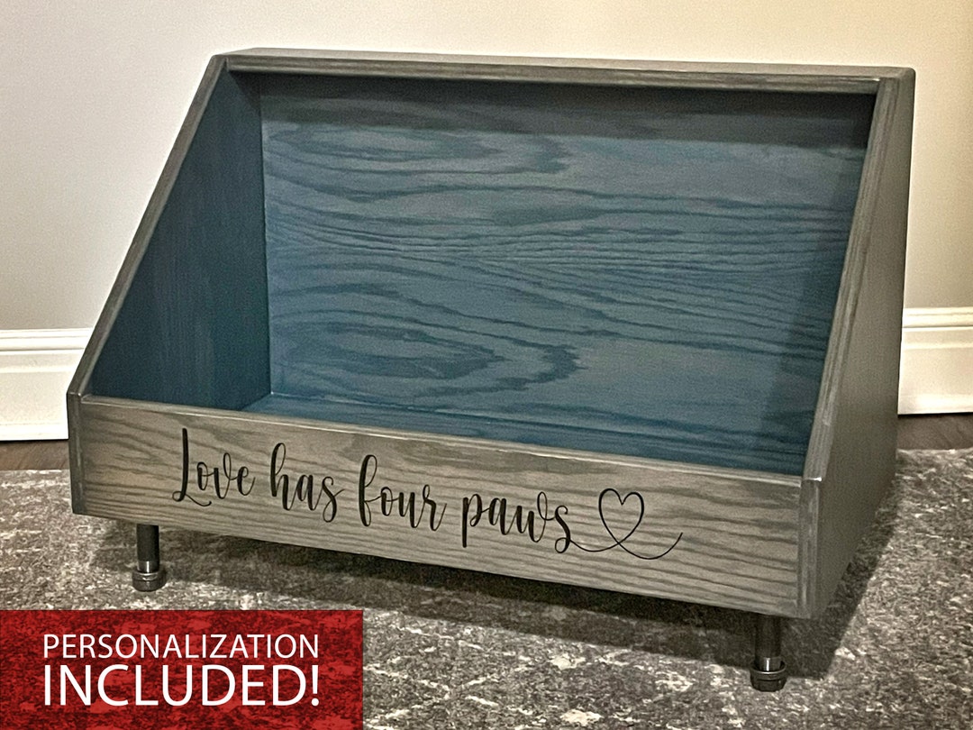 Large 2-tone Pet Toy Box - Etsy