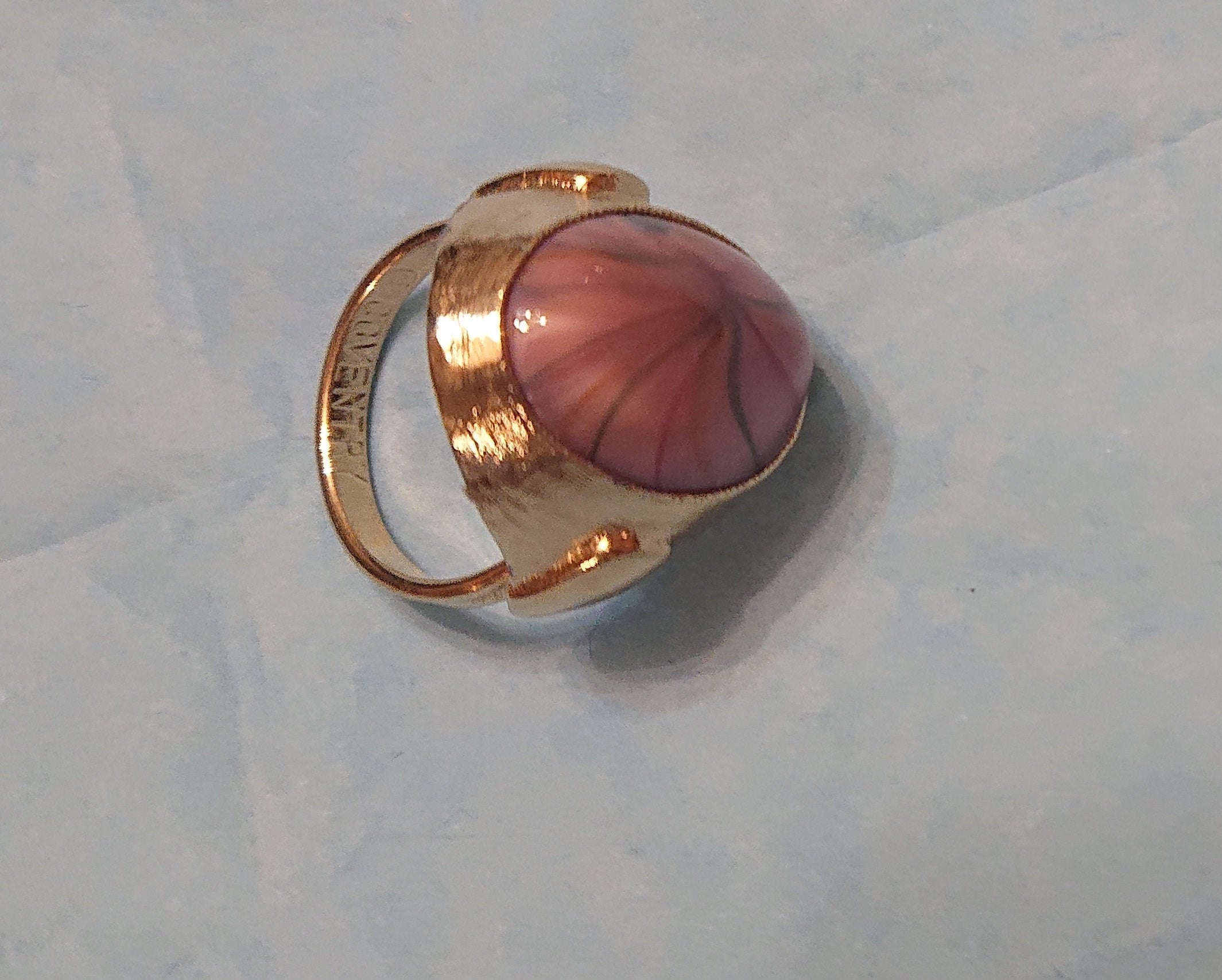 Vintage Signed Sarah Coventry Ring 70s - Etsy