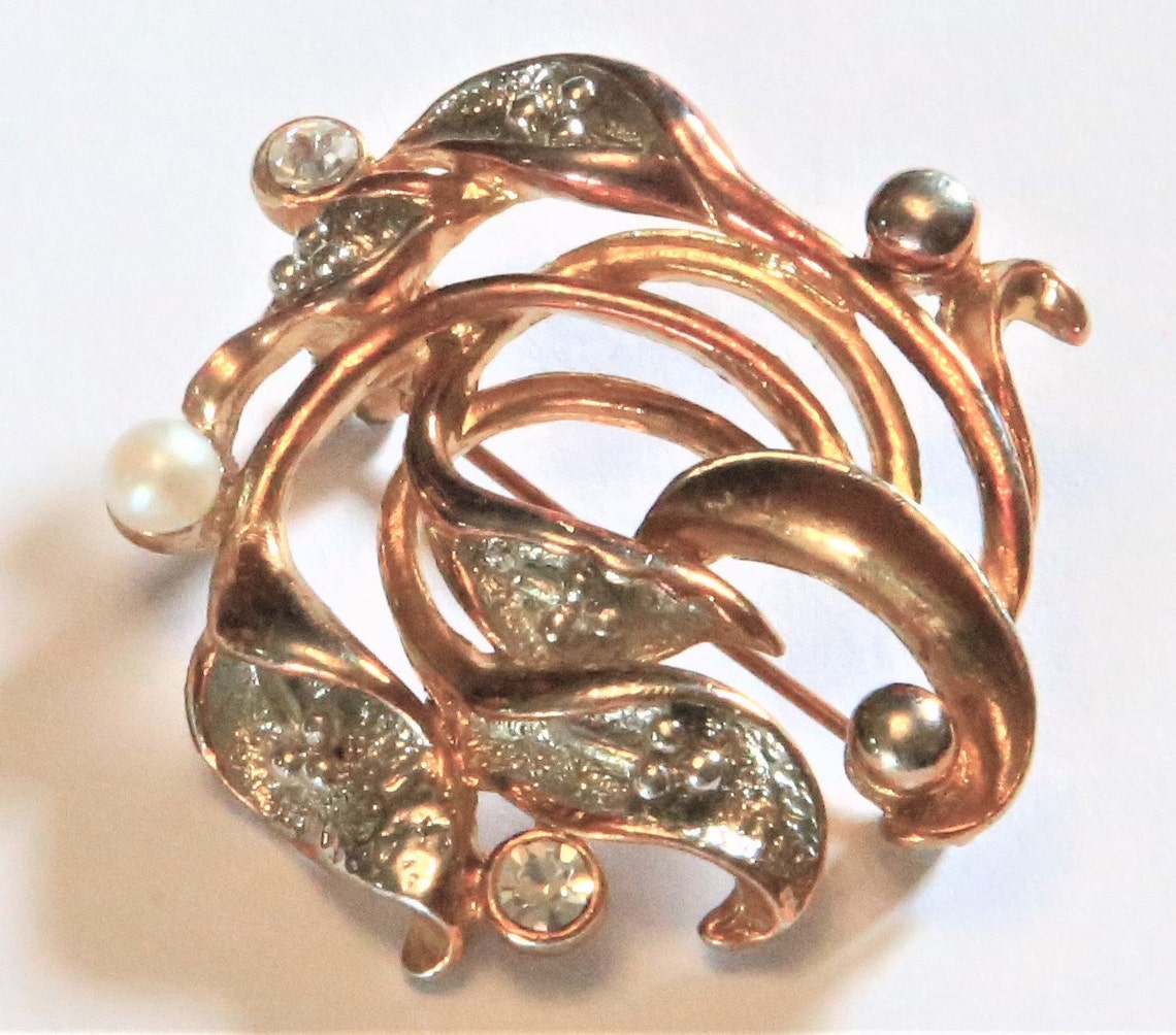 Vintage Movitex Lily Brooch - Etsy UK