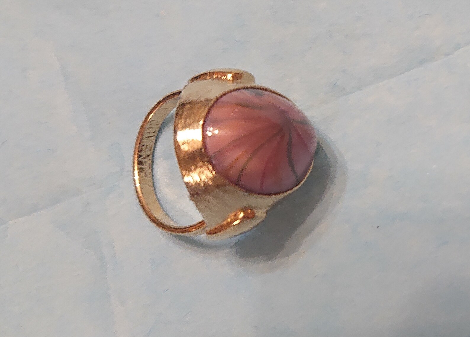 Vintage Signed Sarah Coventry Ring 70s - Etsy