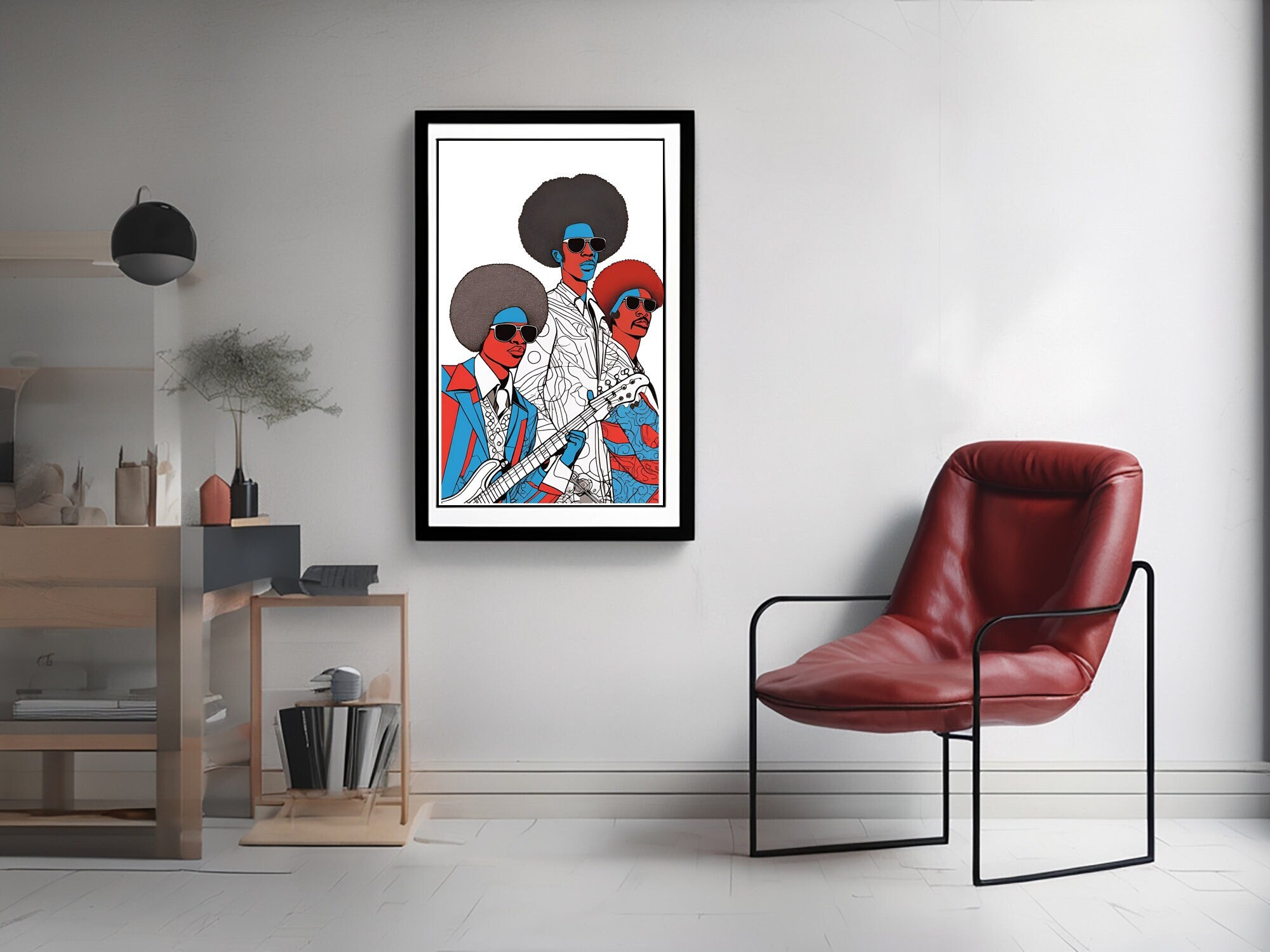 Funky up Band, T-shirt Design, Poster, Graffiti Poster, Street Pop Art ...