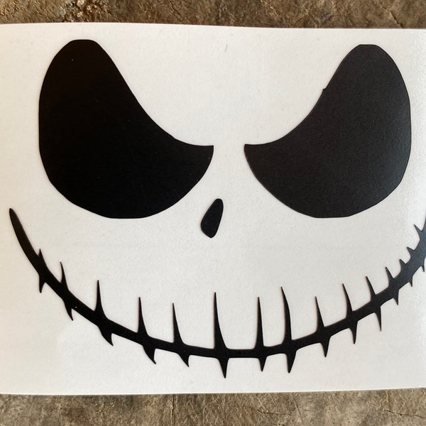 Jack Skellington Car Decal - Etsy