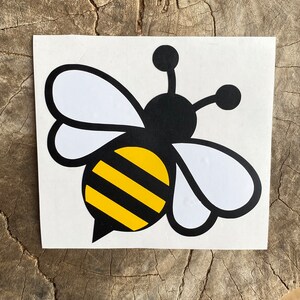 Bee Vinyl Car Decal, Bumblebee Decal, Bee Sticker, Cute Bee, Cute ...