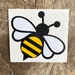 Bee Vinyl Car Decal Bumblebee Decal Bee Sticker Cute Bee - Etsy