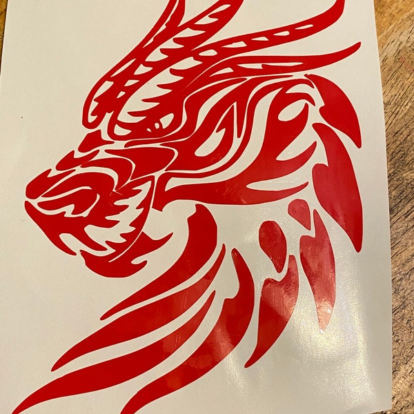 Dragon Decal - Etsy