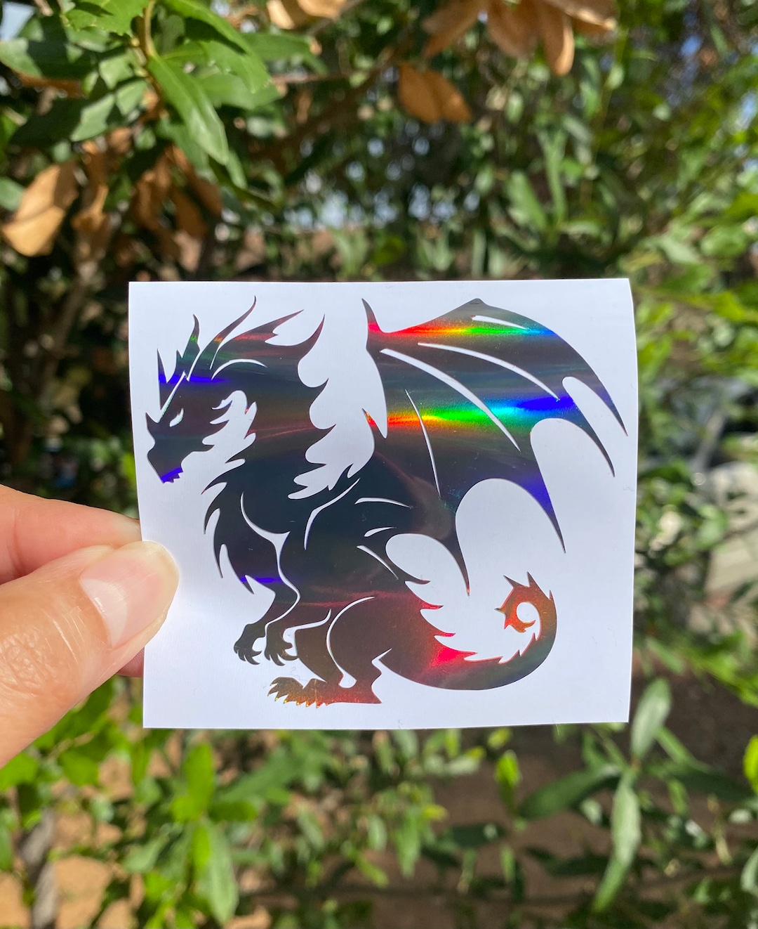 Angry Dragon Car Truck Window Decal, Laptop, Mug Decal, Dragon Sticker ...