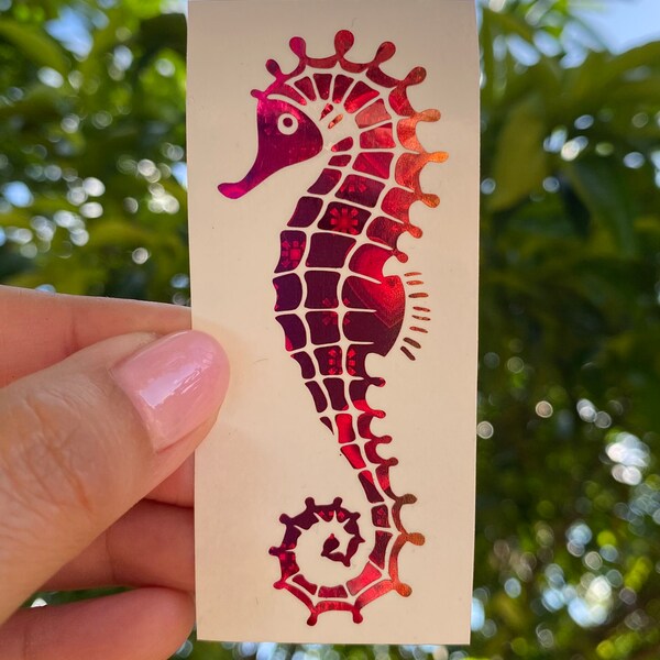 Seahorse Decal - Etsy