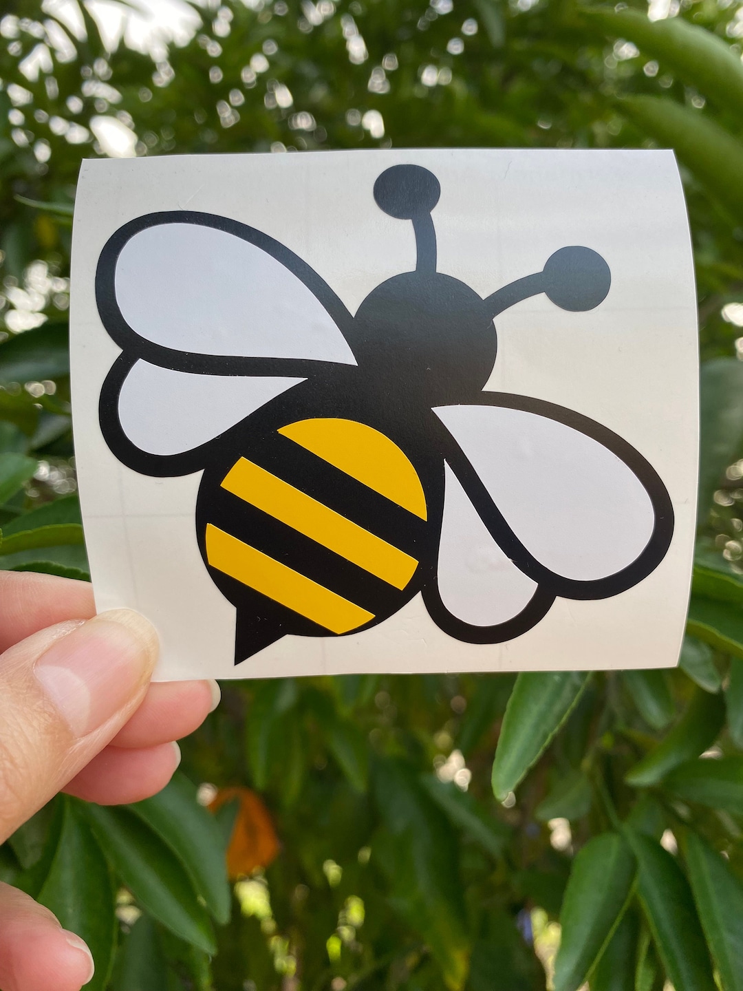 Bee Vinyl Car Decal, Bumblebee Decal, Bee Sticker, Cute Bee, Cute ...