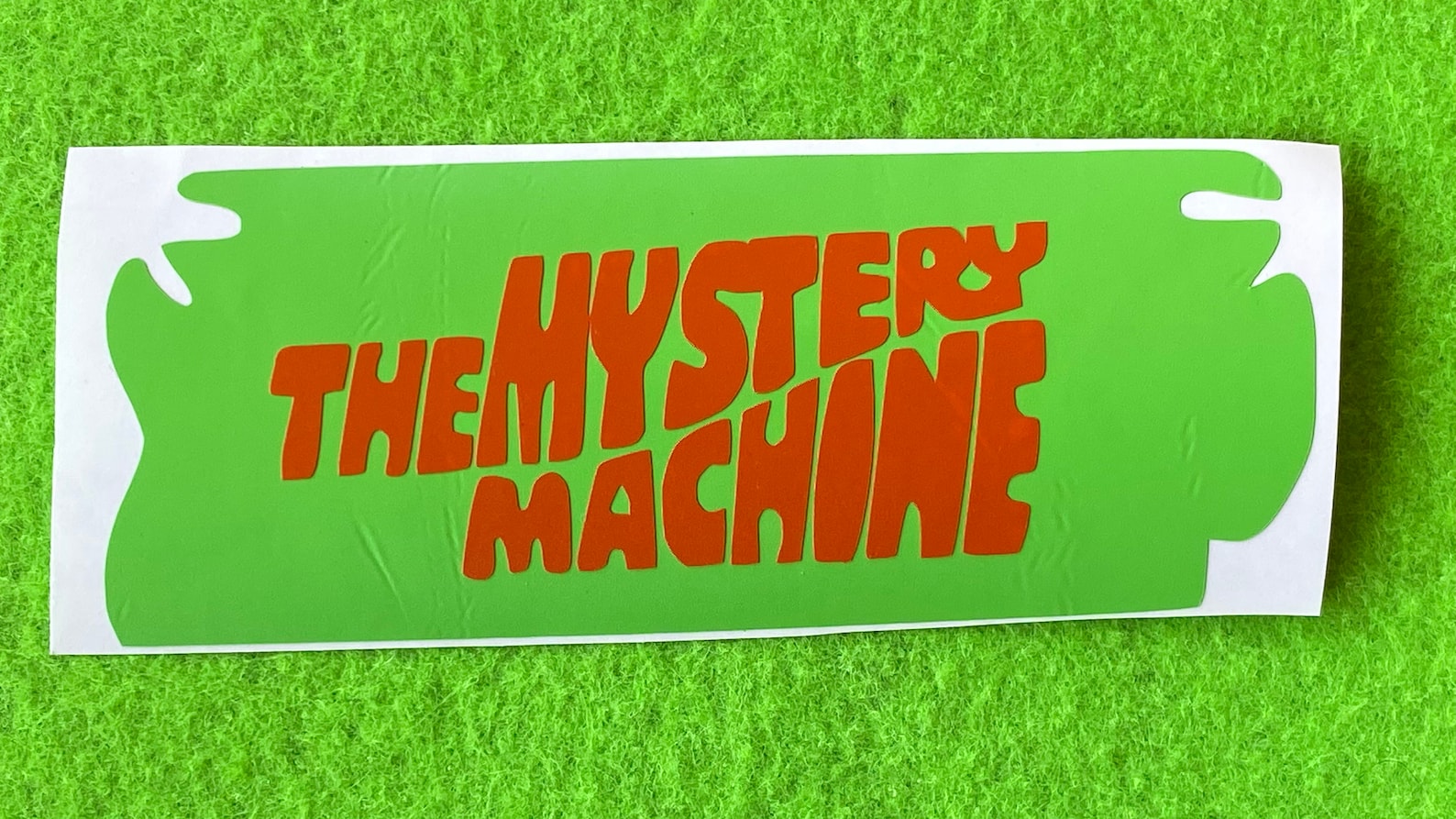 The mystery machine car decal Scooby doo decal mystery | Etsy