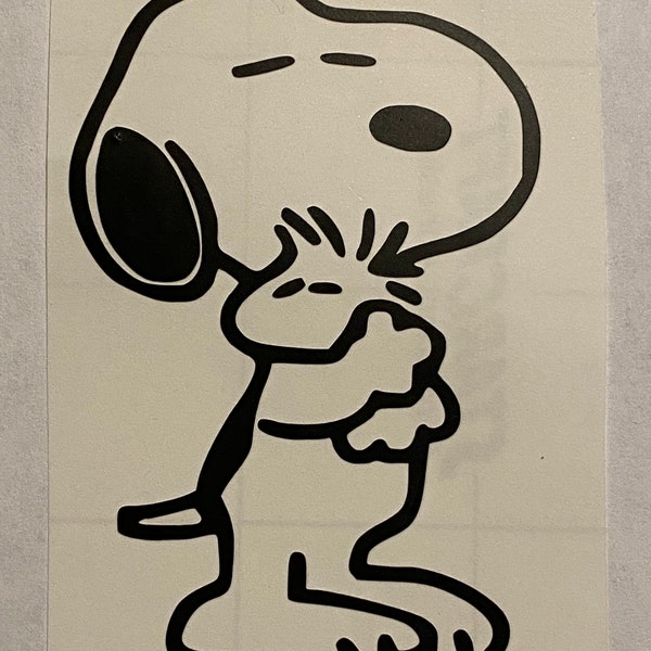 Snoopy Decal for Car - Etsy