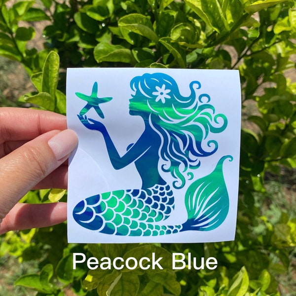 Mermaid Decals - Etsy