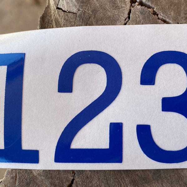 Reflective Numbers - Etsy