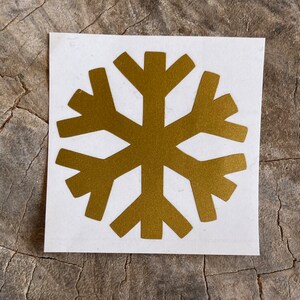 Snowflakes Vinyl Decal, Christmas Decal, Ornament Decal, Snowflake ...