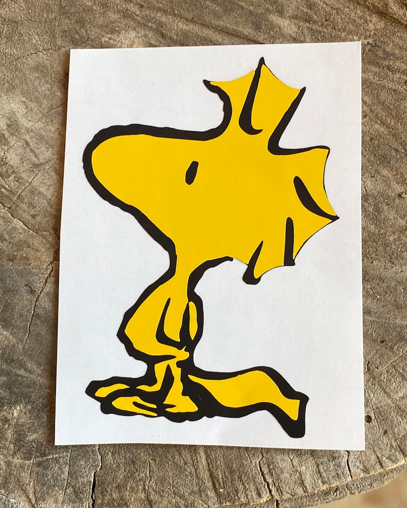 Woodstock Vinyl Decal Snoopy Decal Peanuts Decal Charlie - Etsy
