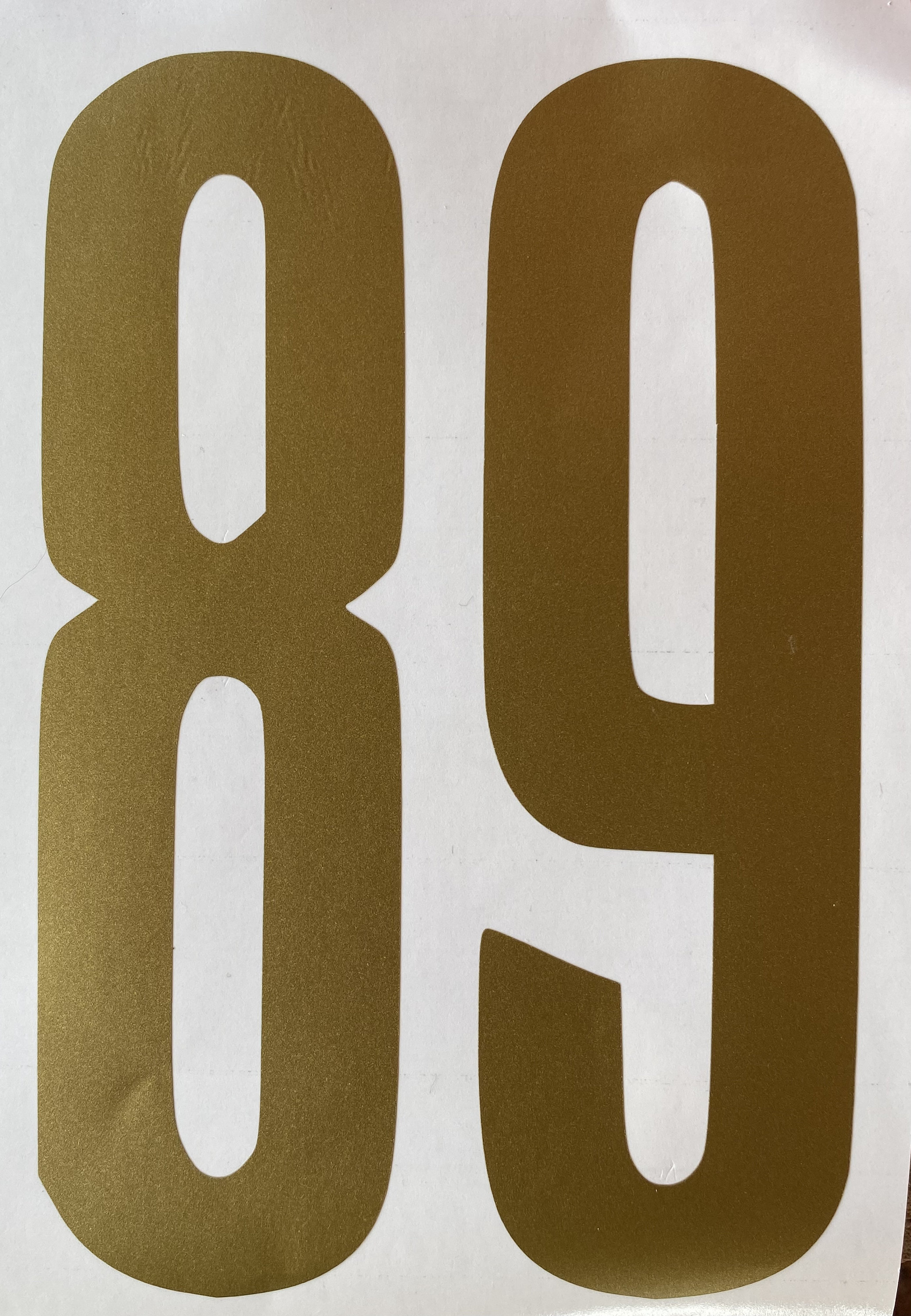 Permanent Vinyl Mailbox Numbers Decal Address Personalized | Etsy