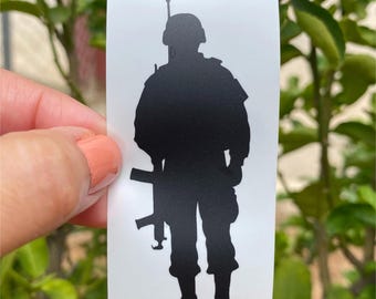 Army Soldiers Car/truck Vinyl Decal, Military, Patriot, Armed Forces ...