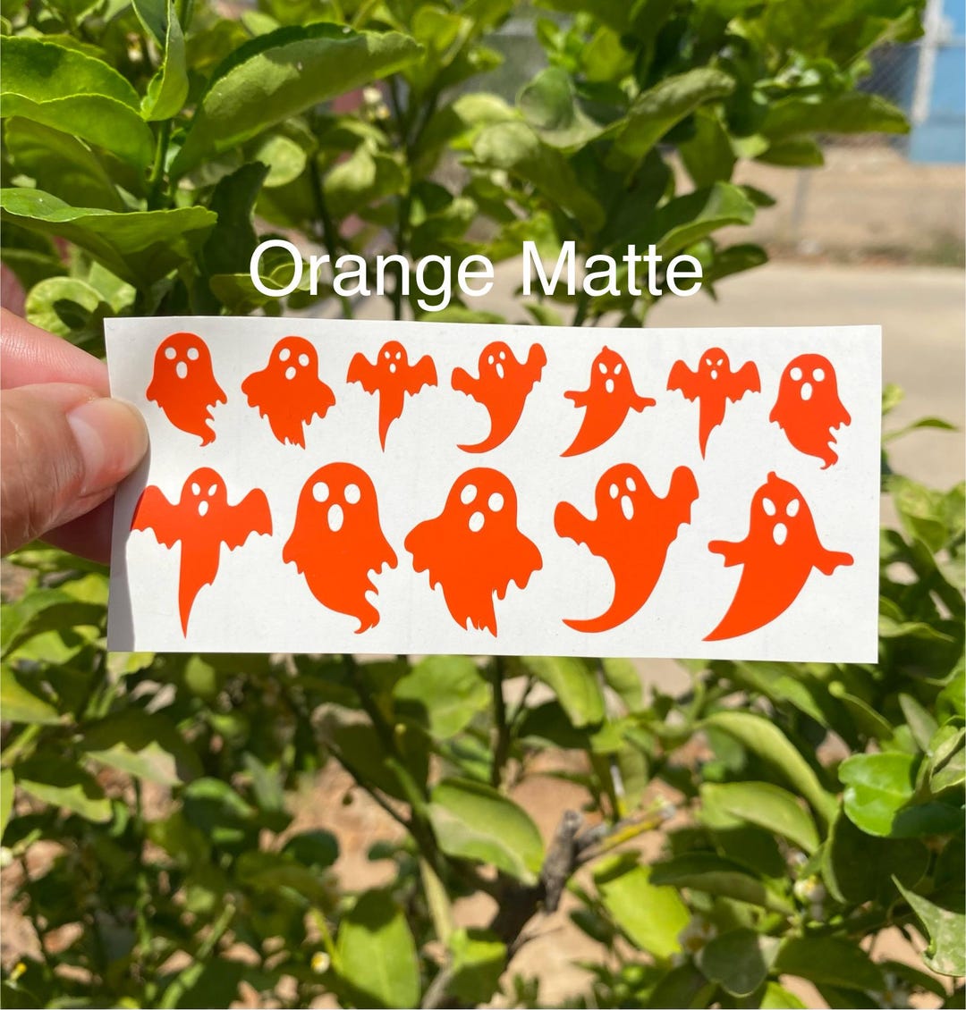 Halloween Ghost Assortment Decorations Decal, Silhouette Halloween ...