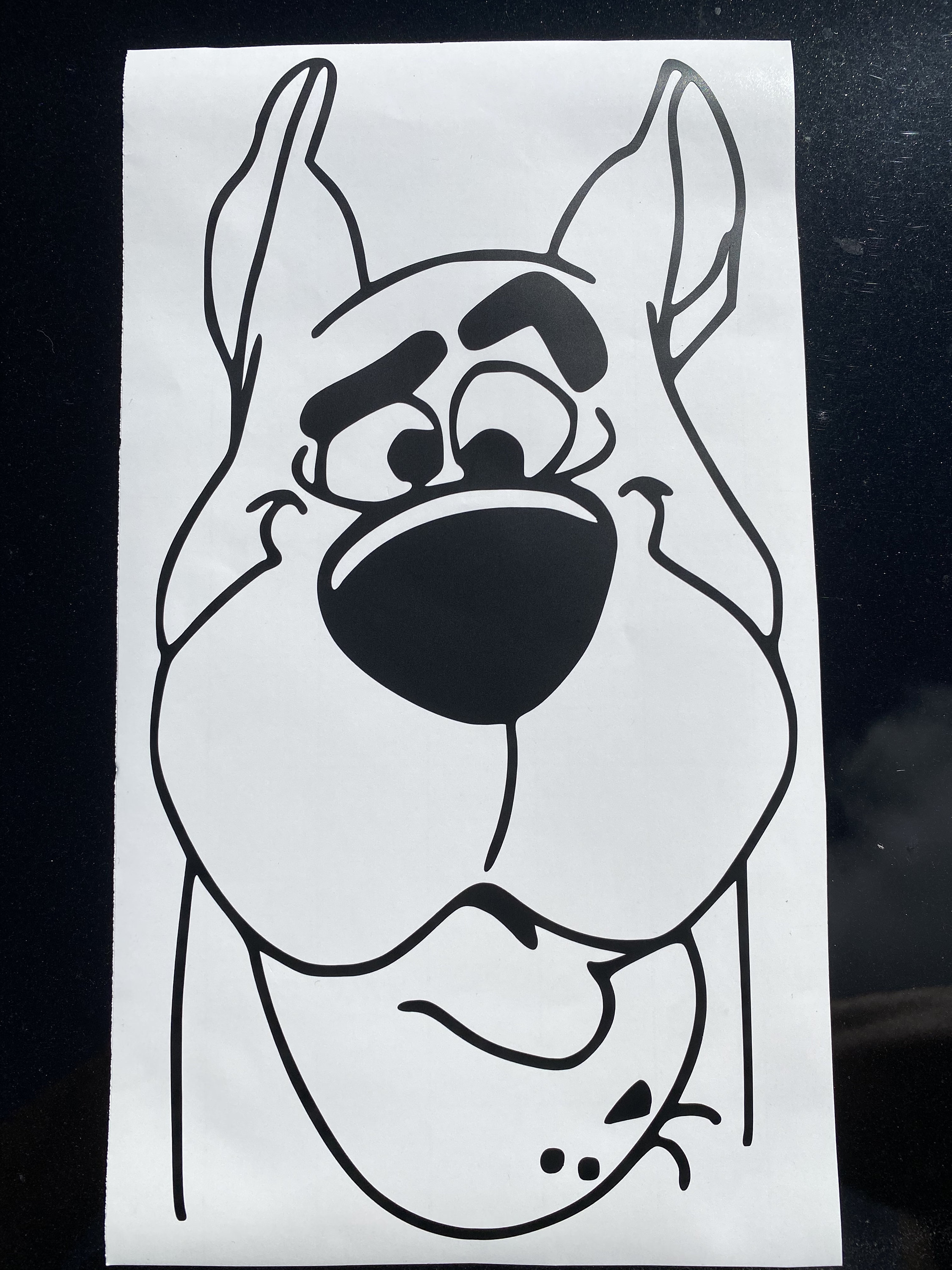 Scooby Doo Car Decal Scooby Doo Cartoons Decal Mystery Etsy