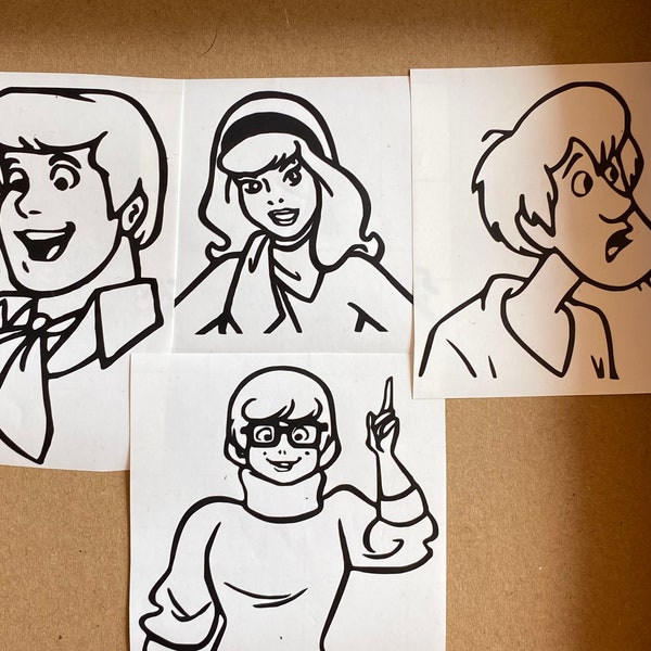 Daphne and Velma Stickers - Etsy
