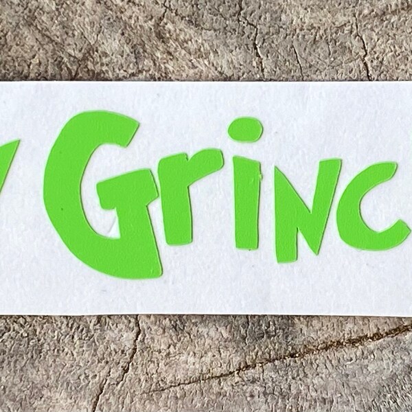 The Grinch Stickers - Etsy