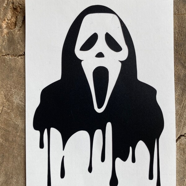Scary Window Decal - Etsy