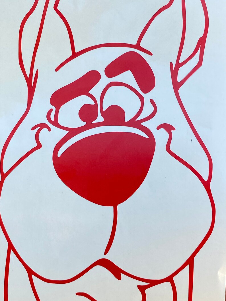 Scooby Doo Car Decal Scooby Doo Cartoons Decal Mystery - Etsy