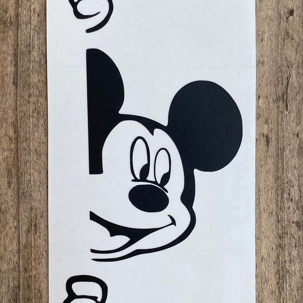 Mickey Mouse Decal - Etsy